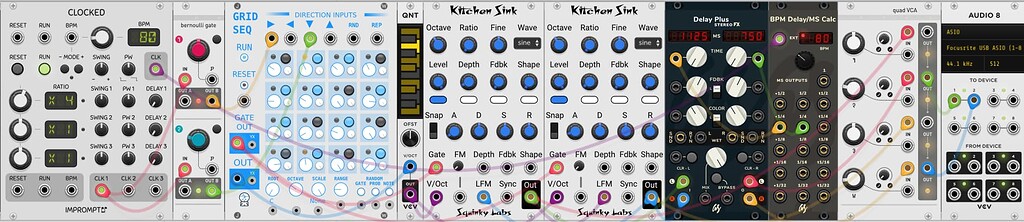 Simple Hack: Bernoulli Gate + GridSeq - Music & Patches - VCV Community